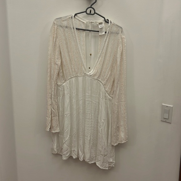 l*space | Dresses | L Space Boho Chic Mini Dress Long Sleeve | Poshmark